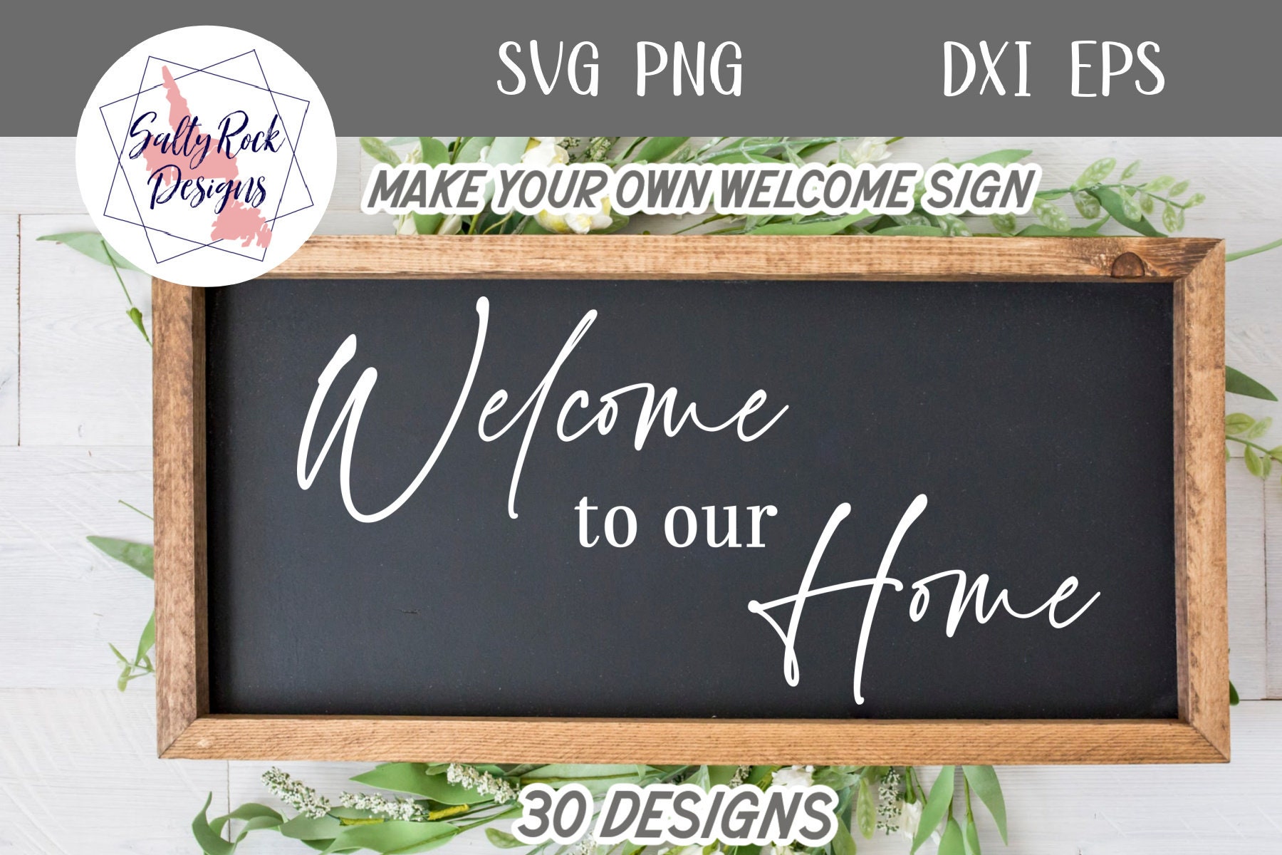 Welcome Svg Home Svg Welcome to Our Home Kit 30 Designs - Etsy