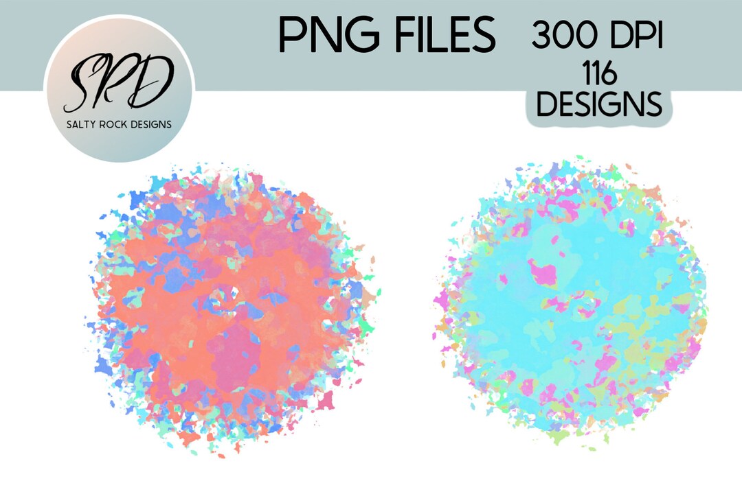 Sublimation Background Bundle Colorful Background PNG - Etsy