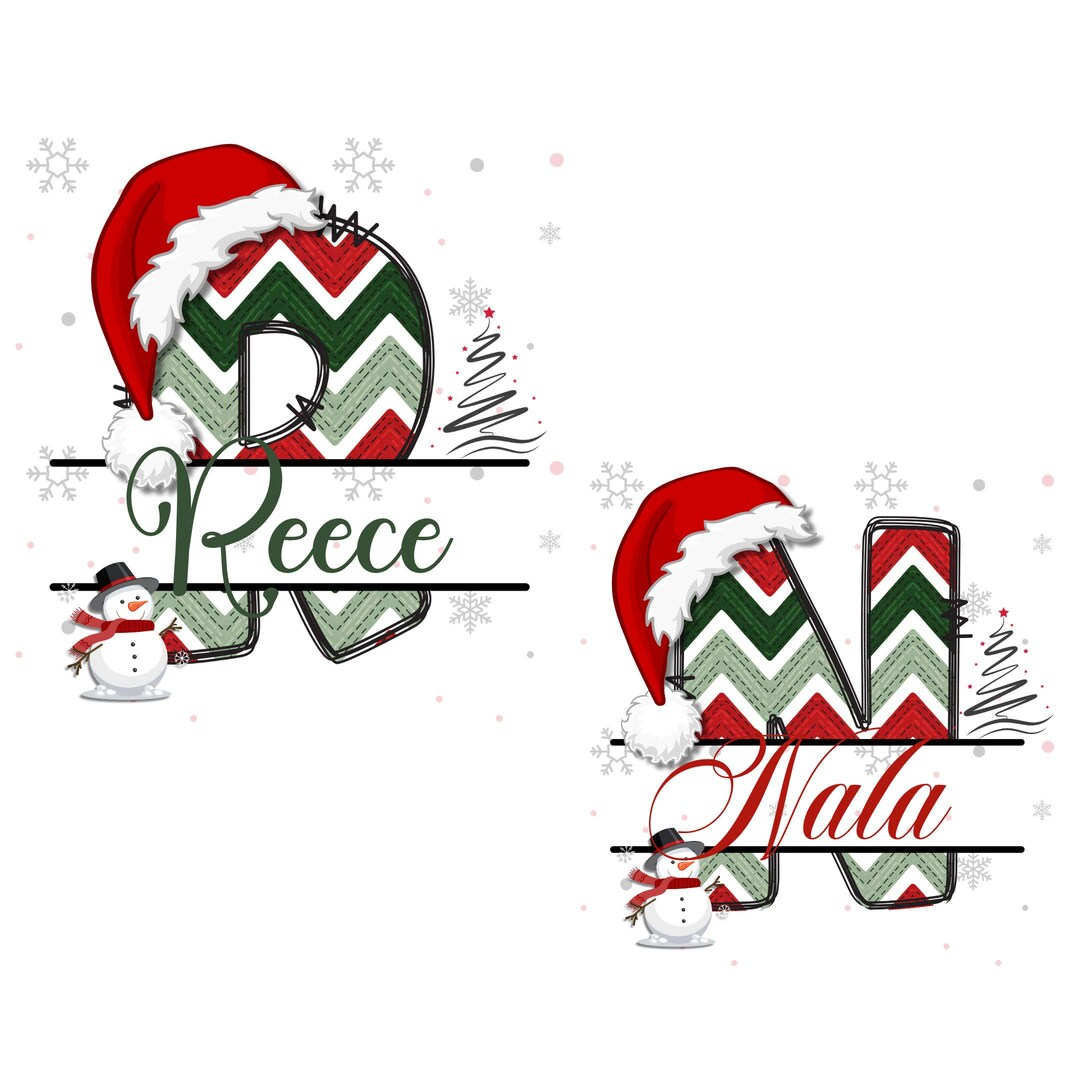 Christmas Font PNG, Snowman Clipart, Christmas Doodle Font, Christmas ...