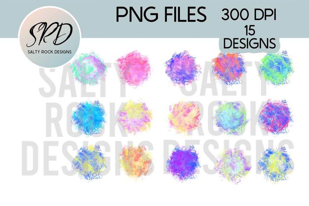 Sublimation Background Bundle | Colorful Background PNG | Digital ...