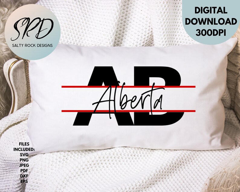 Alberta Svg, AB Svg, Alberta Home Svg, Canada Digital Files, Alberta ...