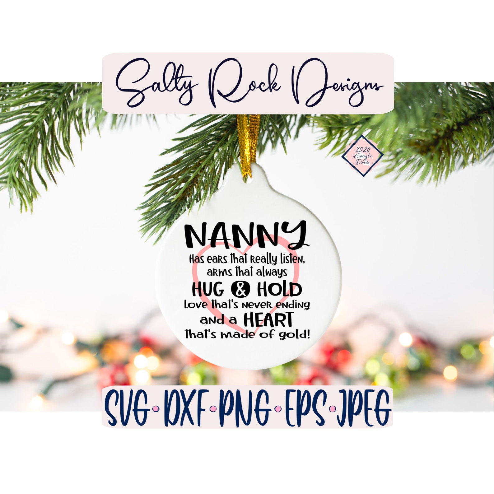 NANNY SVG SVG Files Cricut Silhouette Nanny sign svg | Etsy