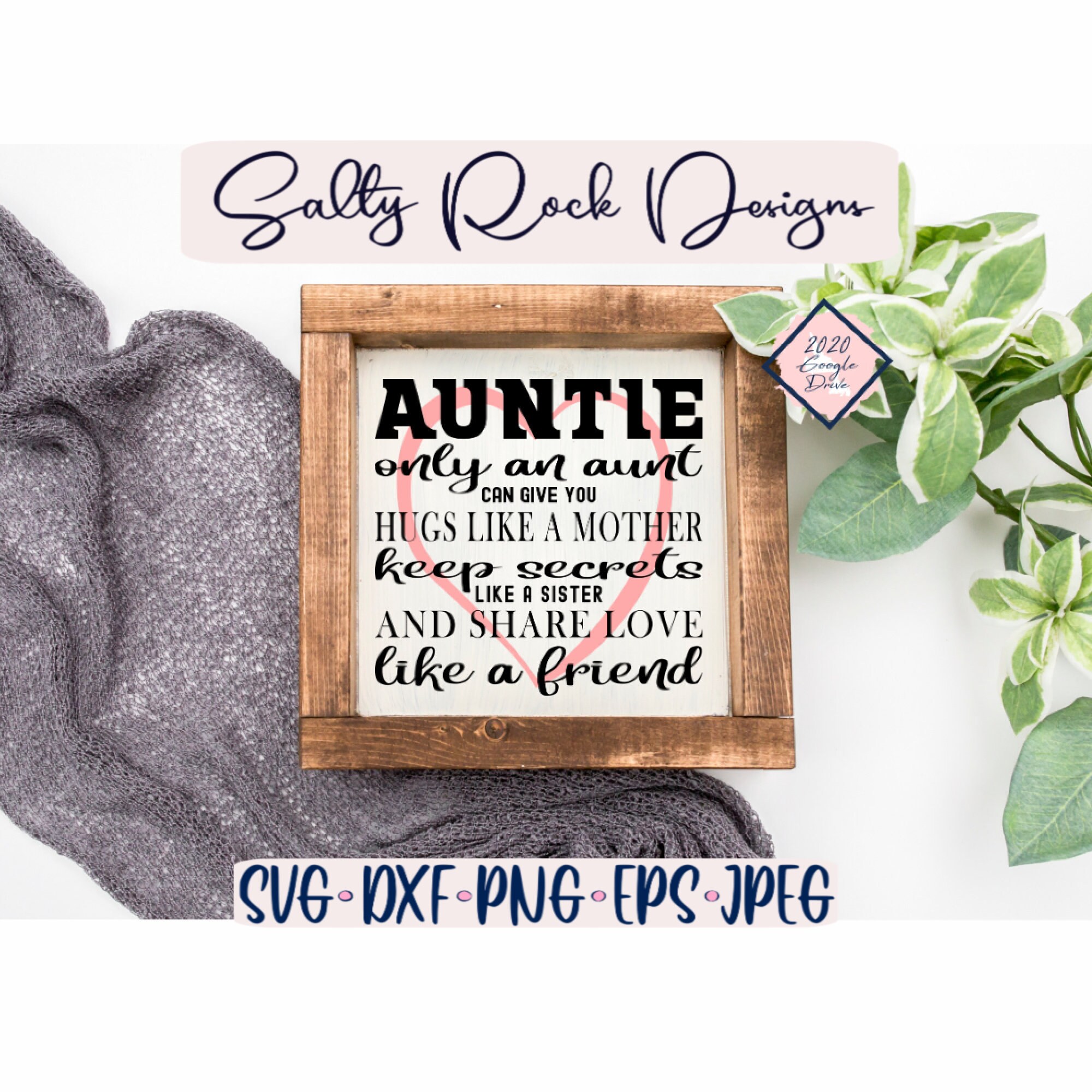 Auntie Svg Auntie Sign Svg Auntie Decal Svg Auntie Stencil - Etsy