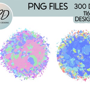 Sublimation Background Bundle | Colorful Background PNG | Digital ...