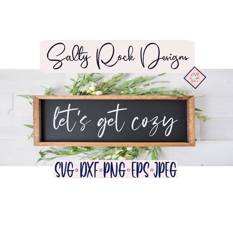 Cozy SVG Let's Get Cozy Svg Cricut Silhouette Digital | Etsy Canada