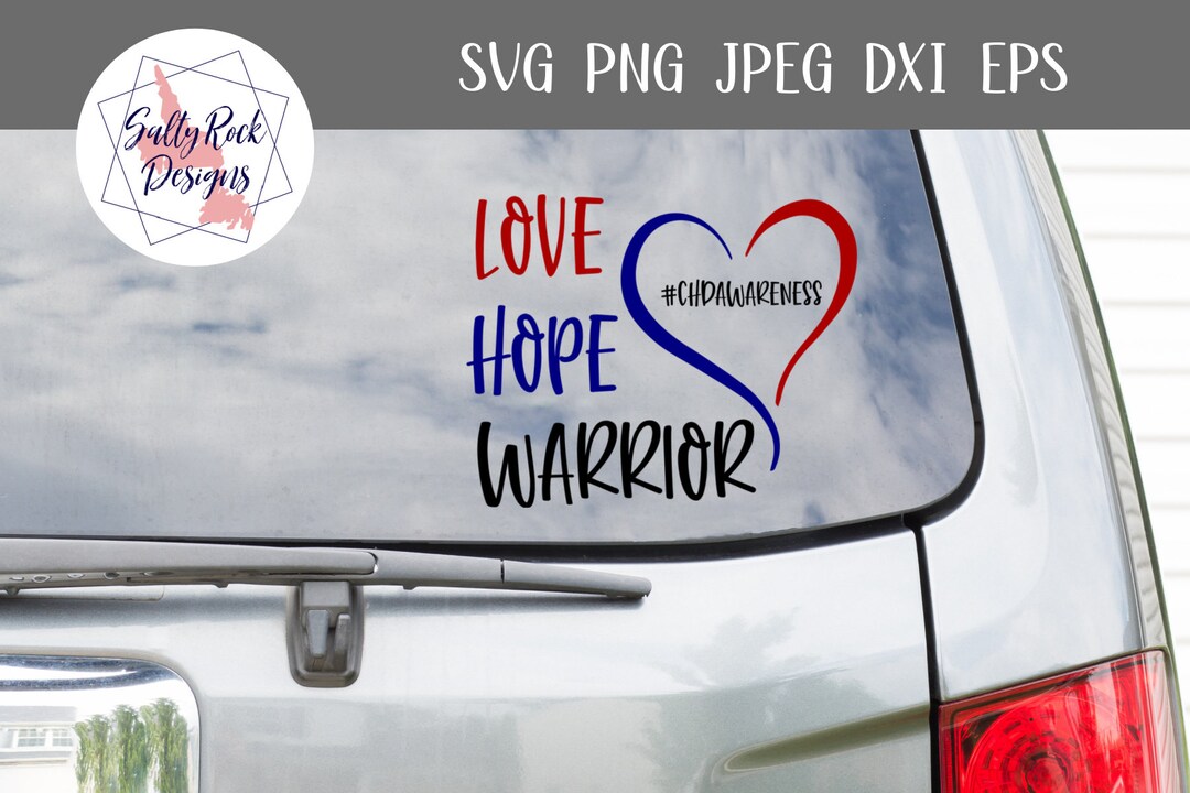 CHD Awareness Svg, Congenital Heart Disease Svg, Congenital Heart ...