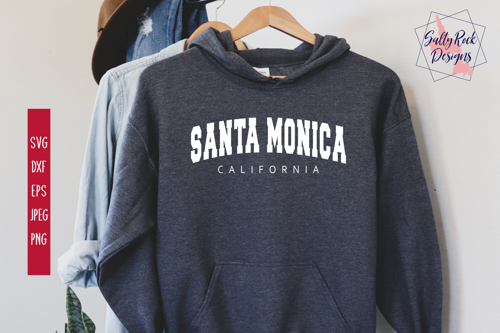 Santa Monica SVG Santa Monica California svg Santa Monica | Etsy