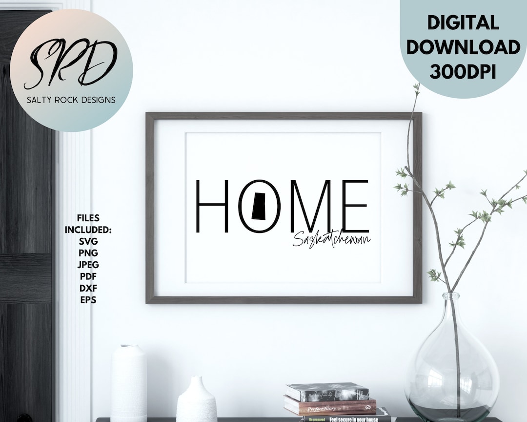 Saskatchewan Svg, SK Svg, Saskatchewan Home Svg, Canada Digital Files ...