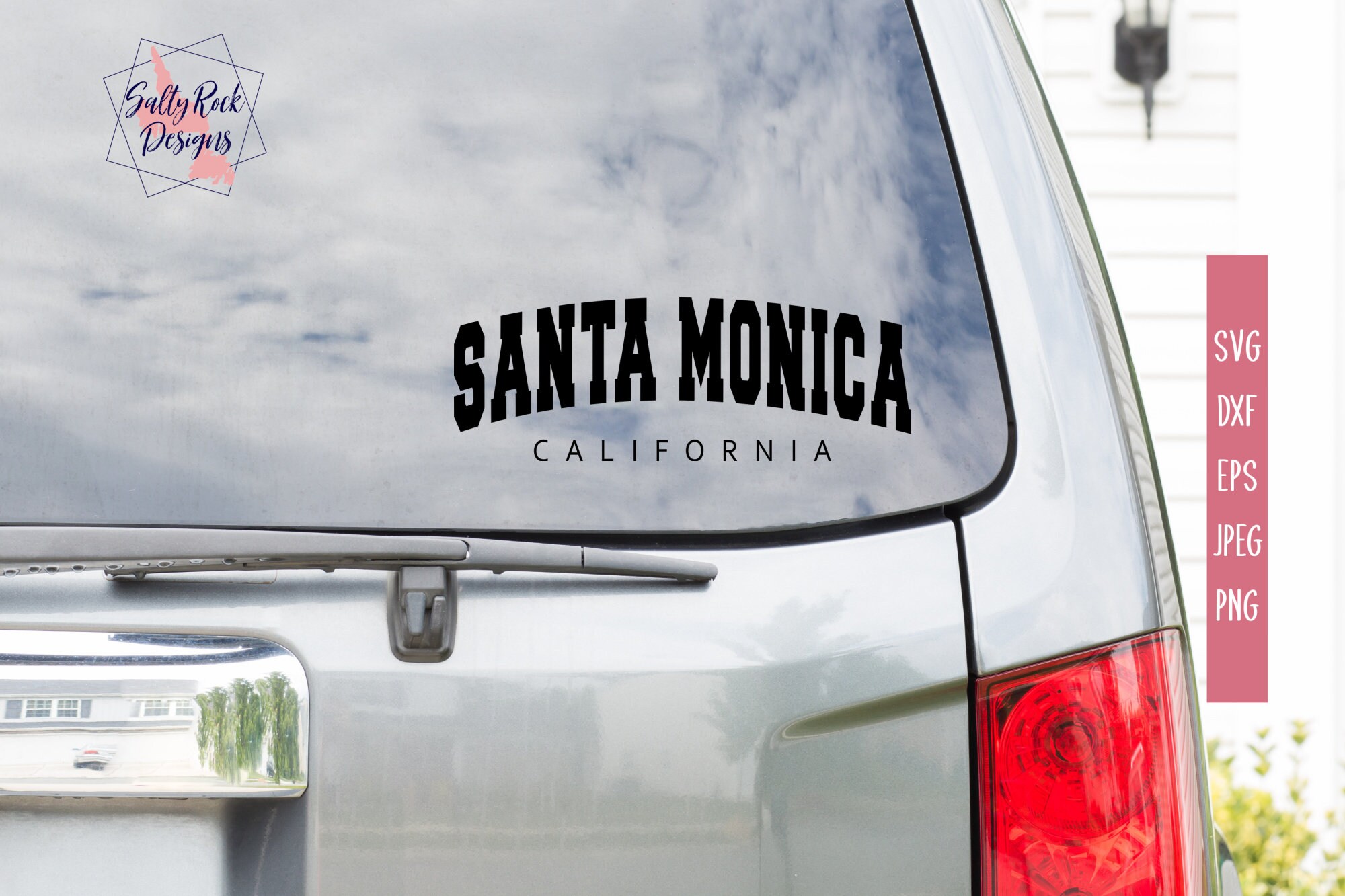 Santa Monica SVG Santa Monica California svg Santa Monica | Etsy