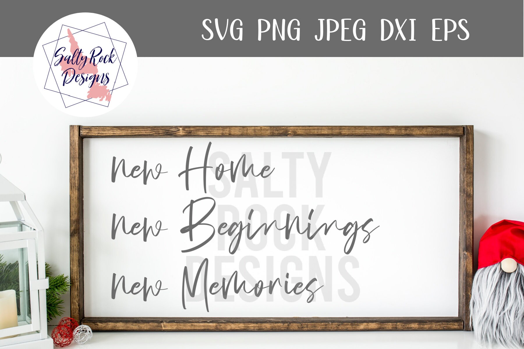 New Home Svg New Beginnings Svg Cricut Silhouette Digital - Etsy