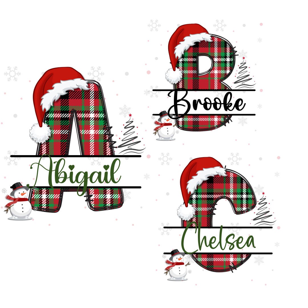 Christmas Doodle Alphabet Png, Christmas Letters Png,alphabet Doodle ...