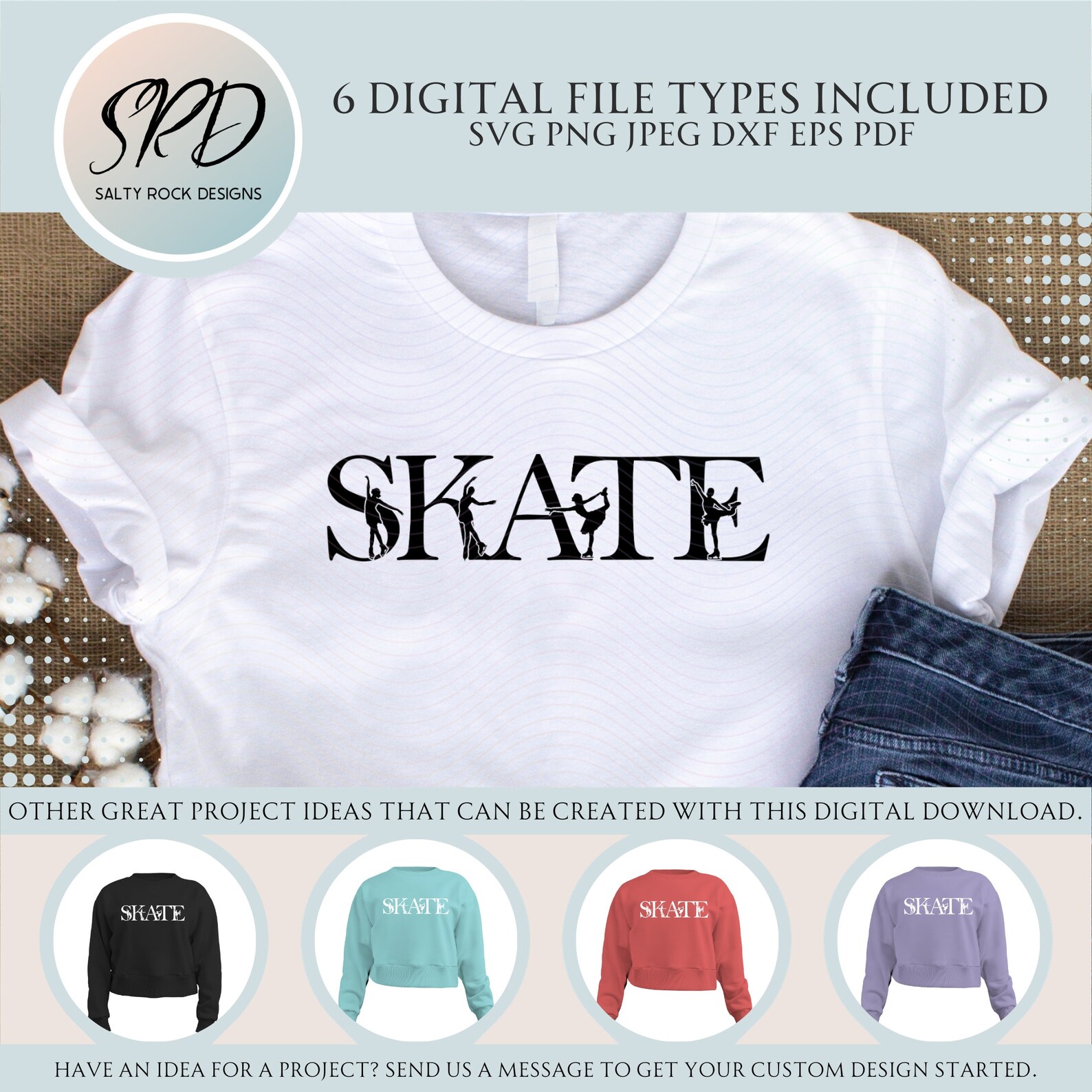 SKATE Svg, Skating Files, Figure Skating Cut Files, Figure Skater Gift ...