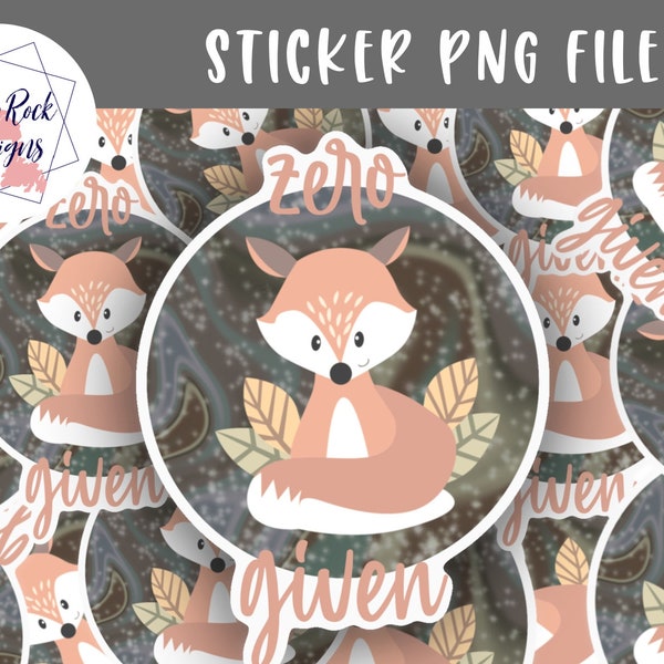Zero Fox Given - Etsy