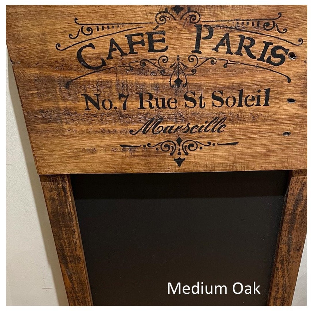 Chalk Board/ Large Rustic Menu Board/ Cafe Board / Kitchen Menu ...
