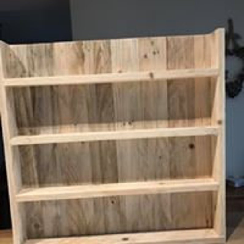 Rustic Wooden Spice Racks Handmade Bespoke From 100% Recycled Solid ...