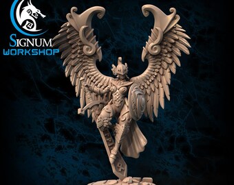 Helga Valkyrie 32mm or 28mm Fantasy Miniature Dnd - Etsy