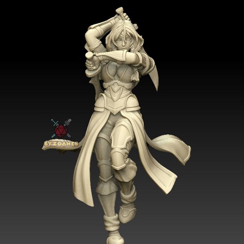 Slave Girl Pinup Fantasy Resin Miniature Dnd Miniatures - Etsy