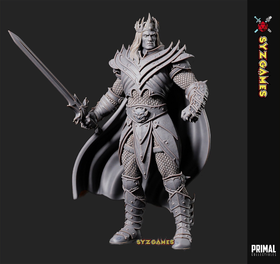 Lord Ariakas Fantasy Miniature Dnd Miniature Dungeons & Dragons ...