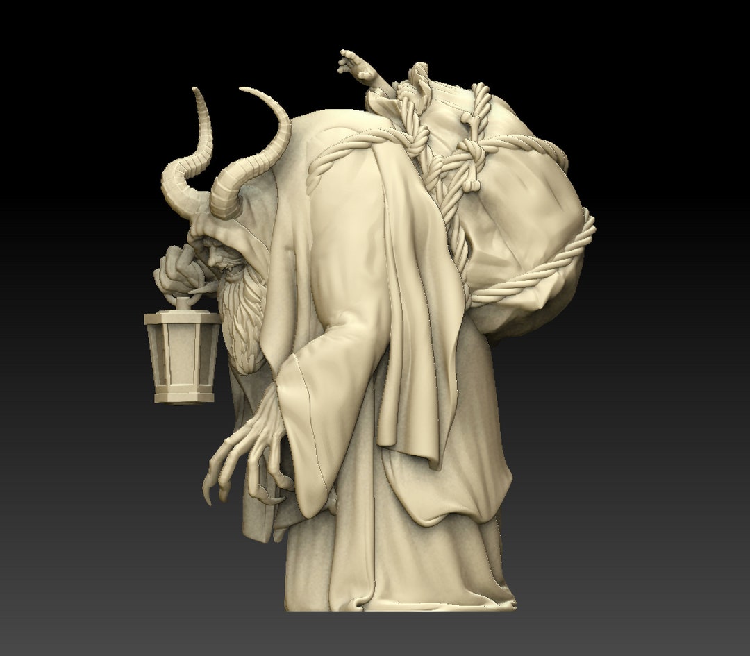 Krampus| Fantasy Resin Miniature | Dnd Miniature | Dungeons and Dragons ...