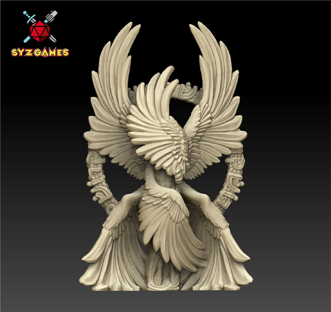 Seraphim - Archangel | Fantasy Resin Miniature | Dnd Miniature | RPG ...