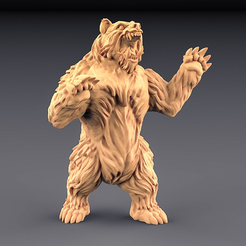 Giant Bears | AMAZONS | 32mm or 28mm Fantasy Miniature | Dnd Miniature ...