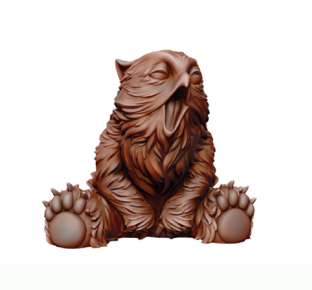 Yawning Cub Fantasy Miniature Dungeons and Dragons Dnd Miniature ...