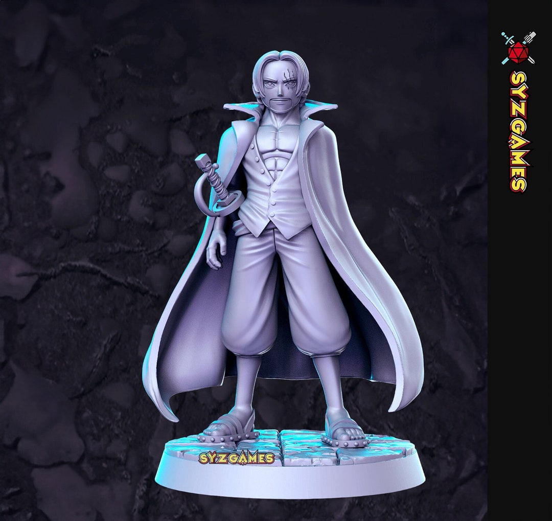 Shanks | Pirate | Resin Miniature | Fantasy Miniature | Dnd 5E | RPG ...