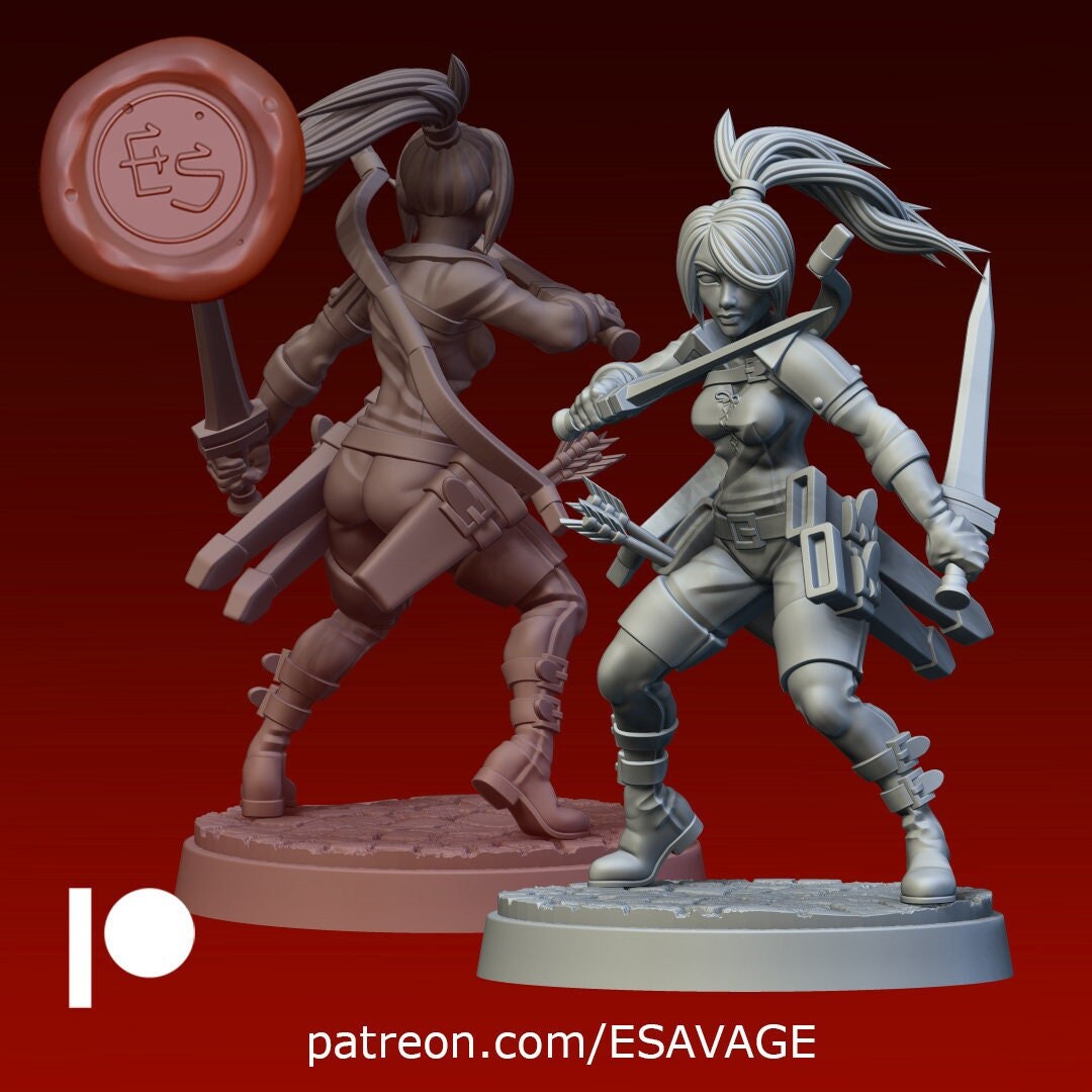 Trista | Fantasy Miniature | Dungeons and Dragons | Dnd Miniature ...