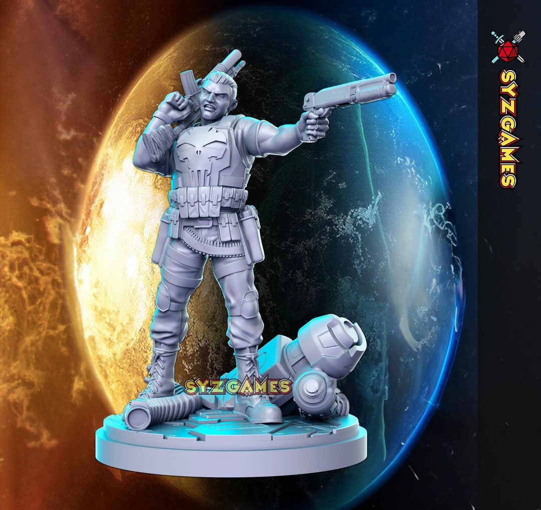 Champion #25 | Resin Miniature | Sci-fi Miniature | Dnd Miniature | RPG ...