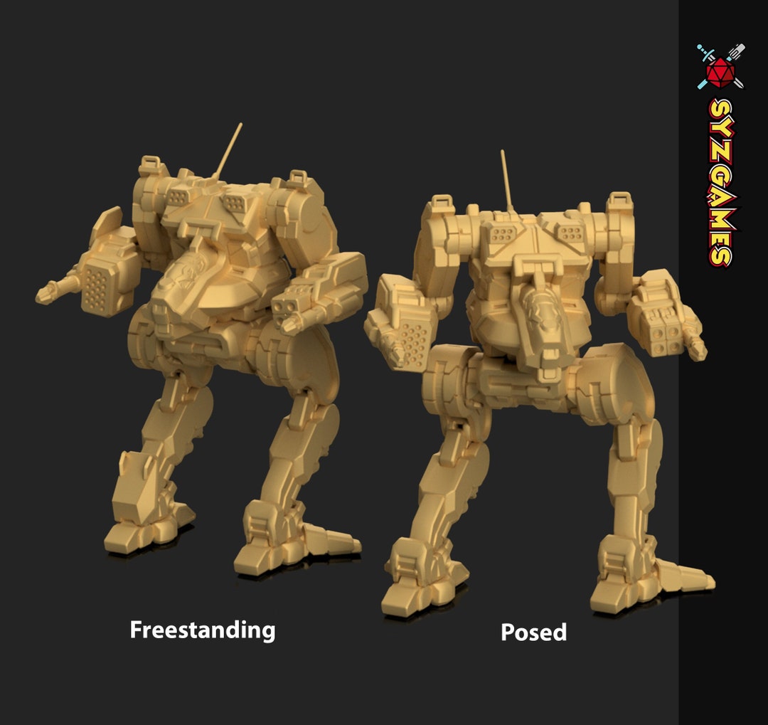 Stormcrow A Battletech Sci-fi Miniature Mech Mechwarrior - Etsy