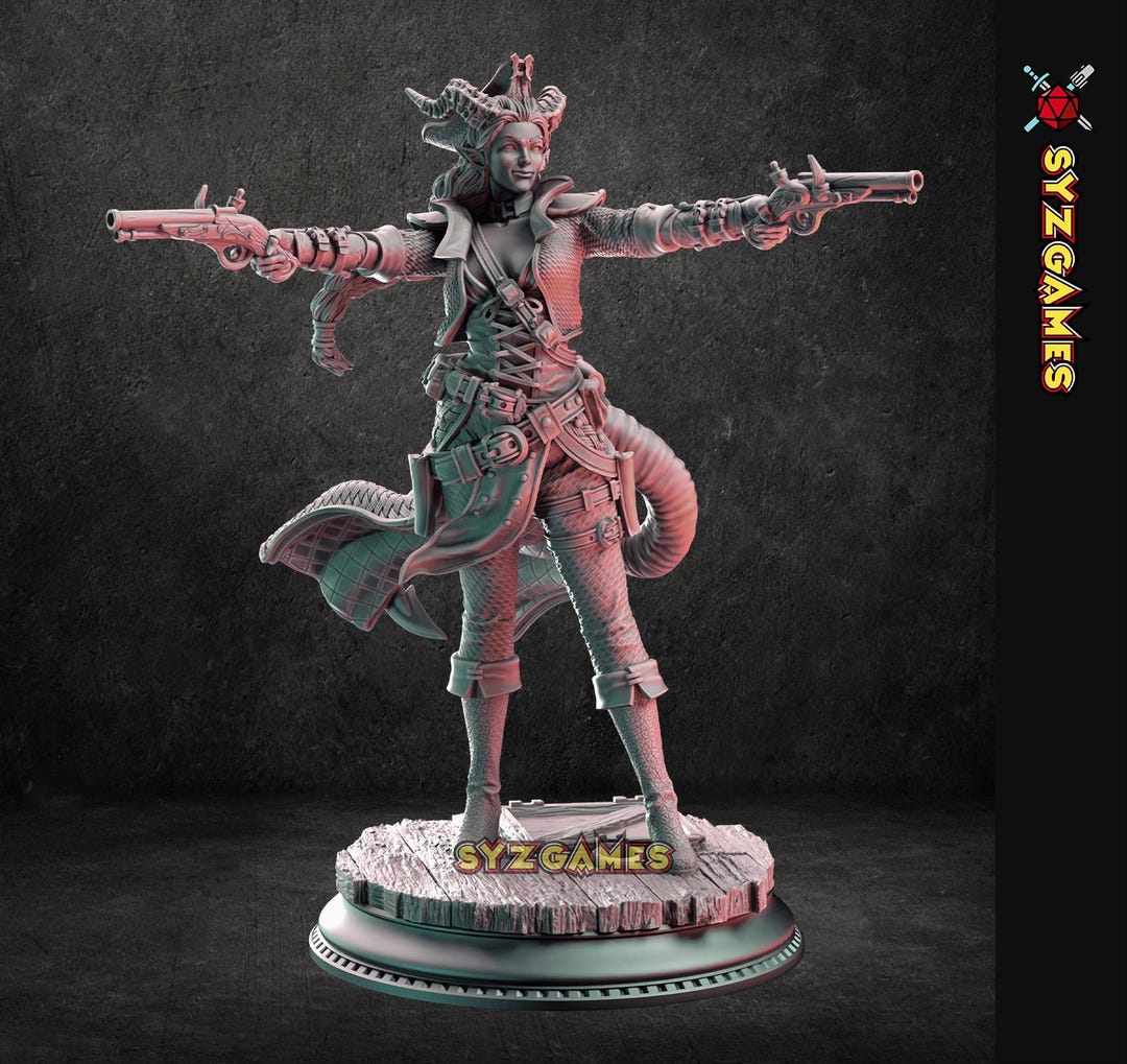 Trixie “sureshot” Kelpie Fantasy Miniature Dungeons and Dragons Mini ...