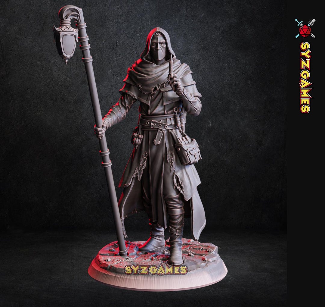 Dr. Ghest, Masked Healer NPC Fantasy Miniature Dungeons and Dragons ...