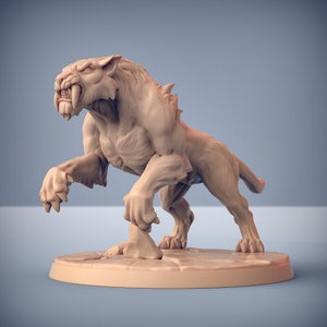 Smilodon Riders Fantasy Resin Miniature Dnd Miniature RPG Tabletop Game ...