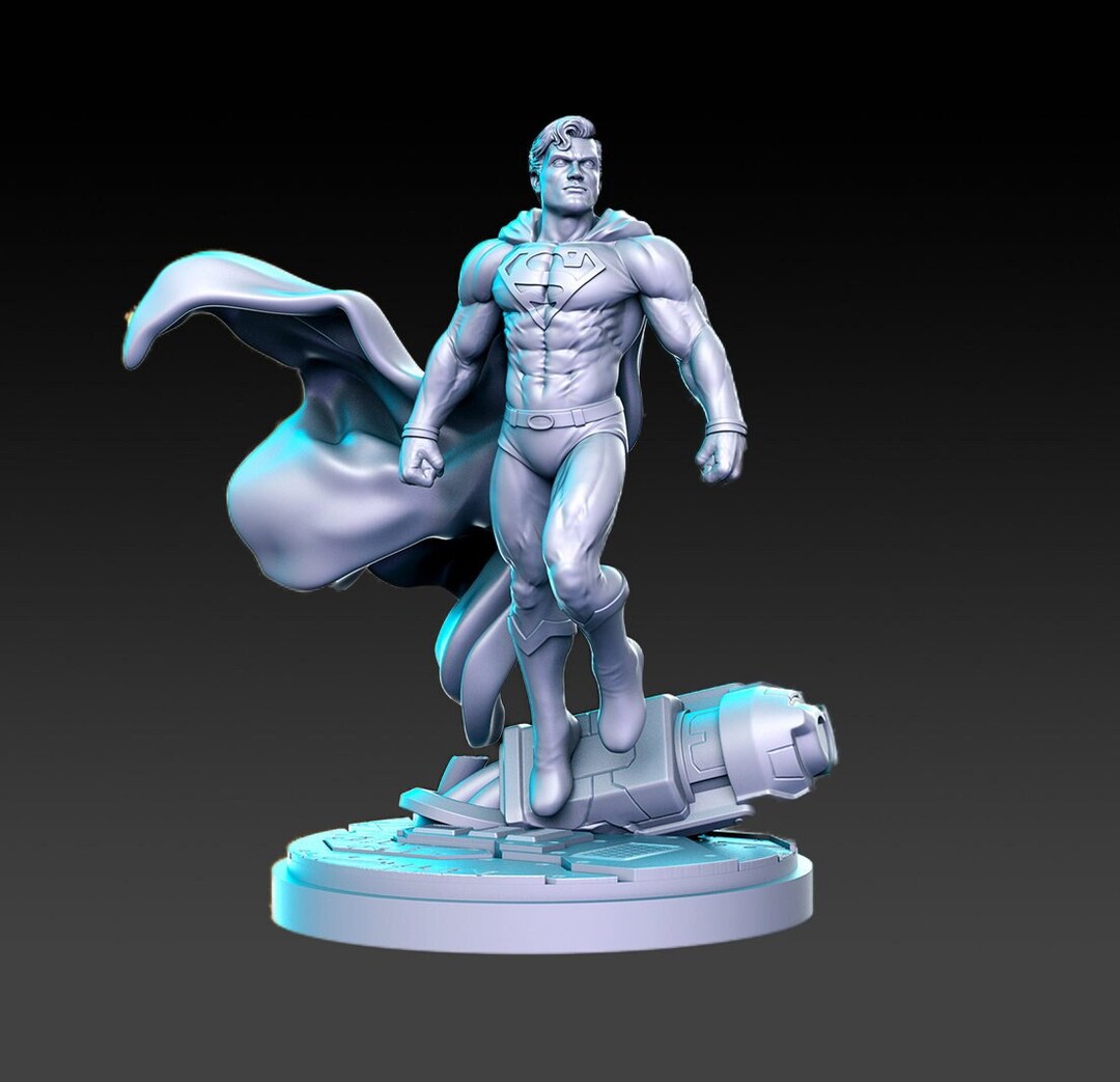 Champion #1 Superhero | 32mm or 28mm Sci-fi Miniature | Dnd Miniature ...