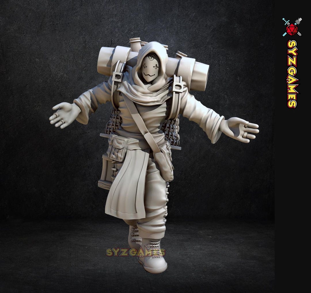 Secret Merchant | Fantasy Resin Miniature | Dnd Miniature | RPG ...