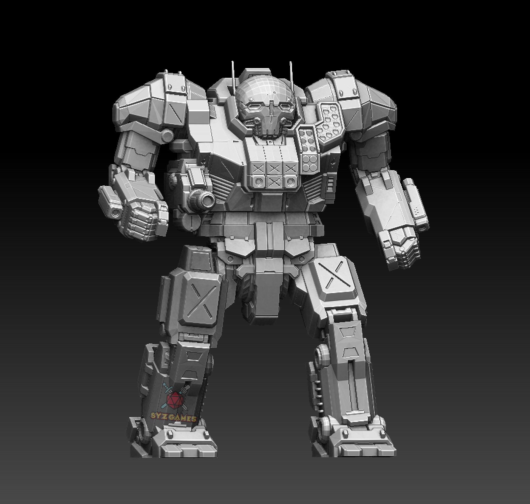 Mechwarrior Atlas Height