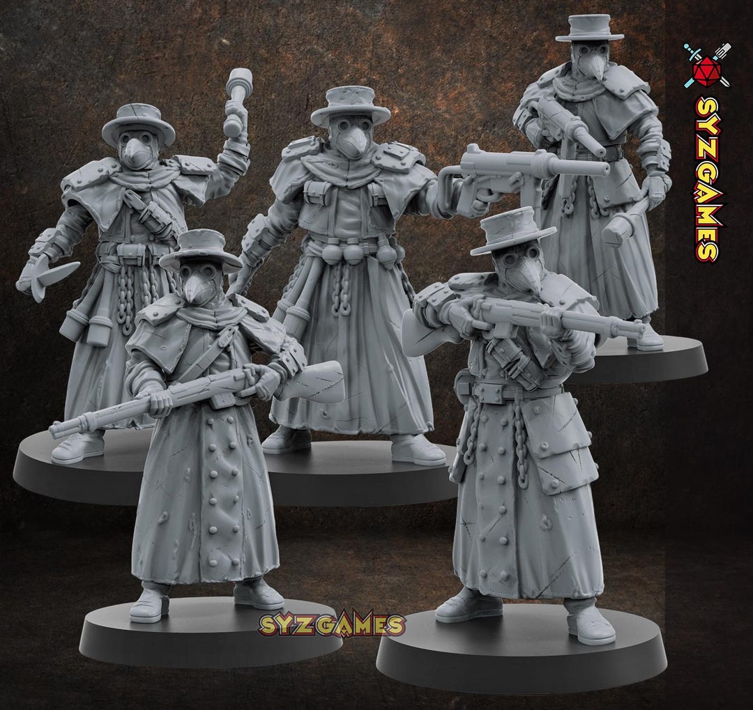 Plague Pilgrims Trench Crusade Miniature Grimdark WW1 Skirmish Wargames ...