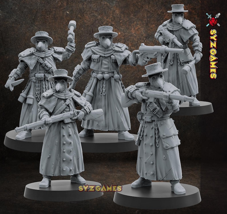 Plague Pilgrims Trench Crusade Miniature Grimdark WW1 Skirmish Wargames ...