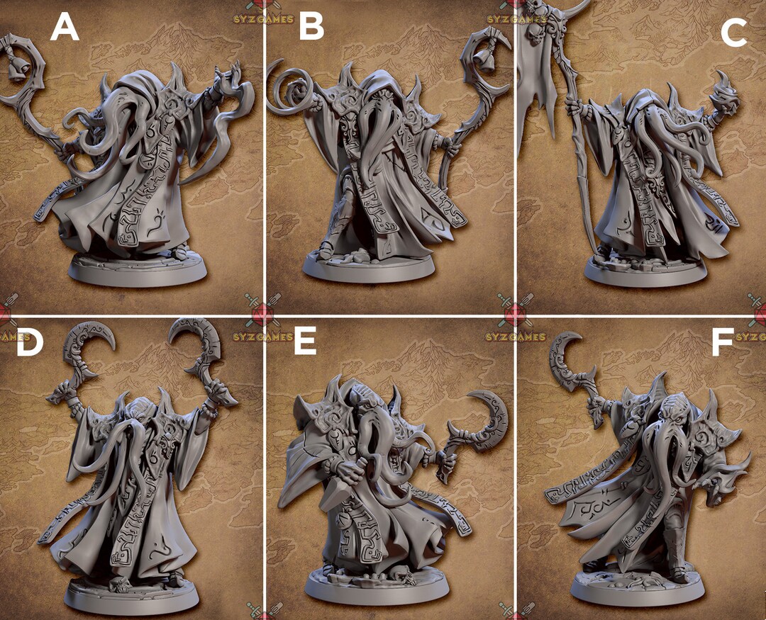 House Mora Slathaai Fantasy Miniature Dnd Miniature RPG Tabletop Game ...