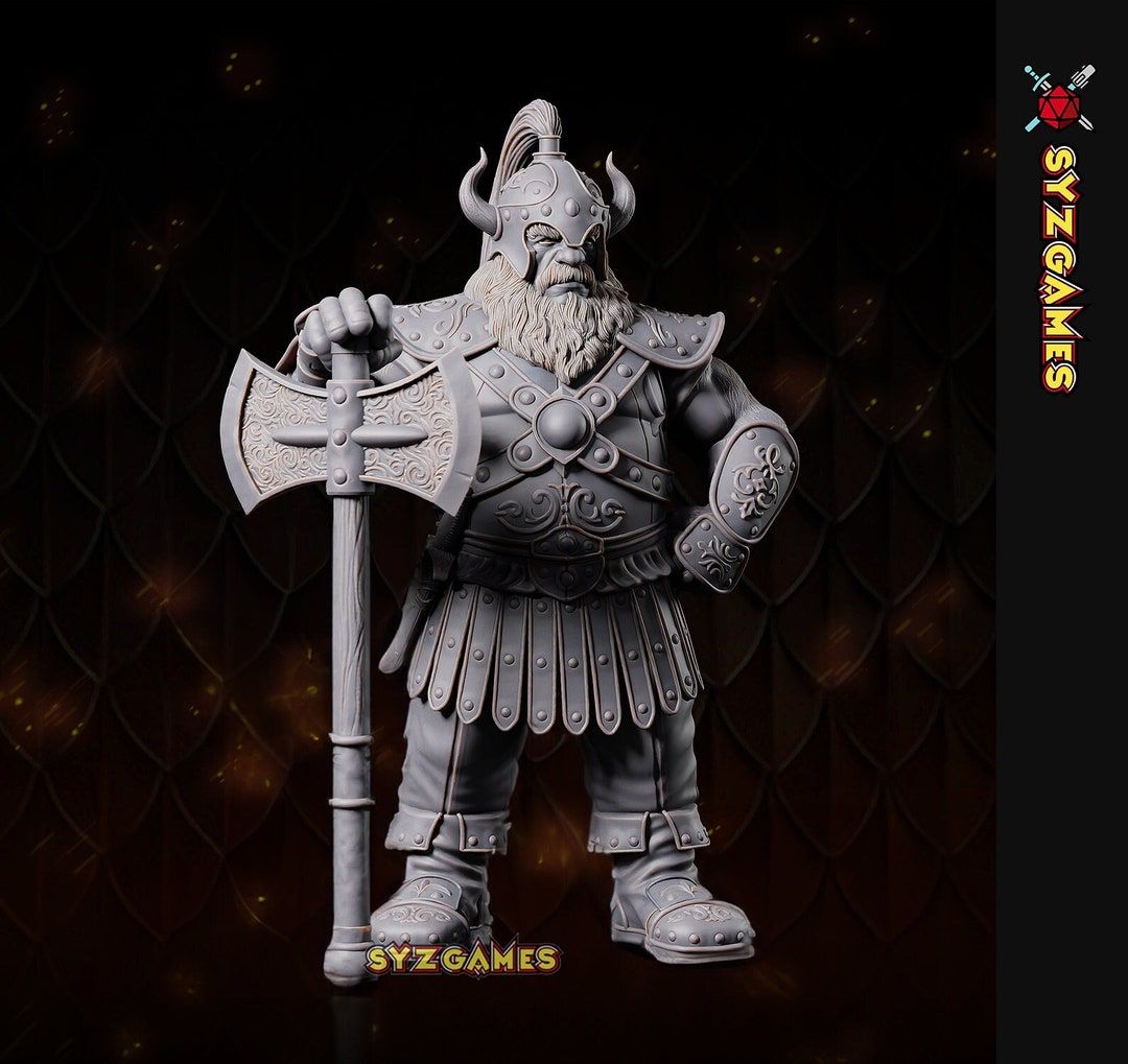 Flint Fireforge | Fantasy Miniature | Dnd Miniature | Dungeons ...