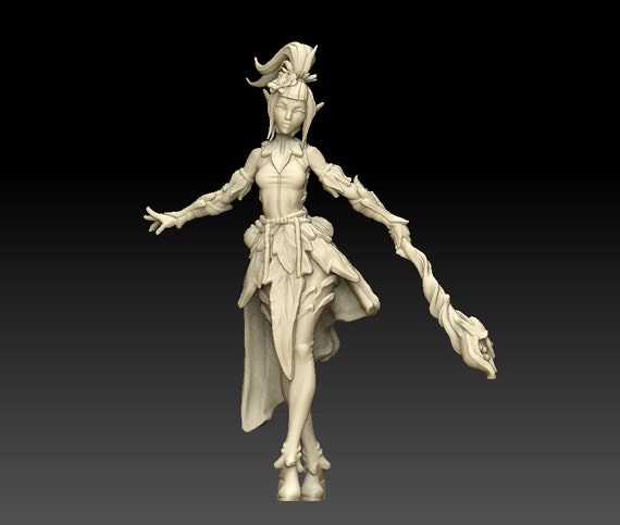 Eladrin Spring Fantasy Resin Miniature Dnd Miniature - Etsy
