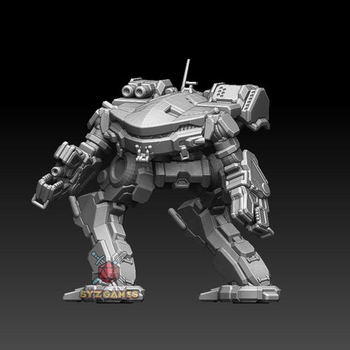 COR-1X4 Corsair Battletech Sci-fi Miniature Mech - Etsy