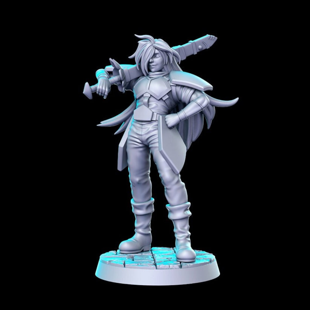 Gourry Gabriev | Resin Miniature | Fantasy Miniature | Dnd Miniature ...