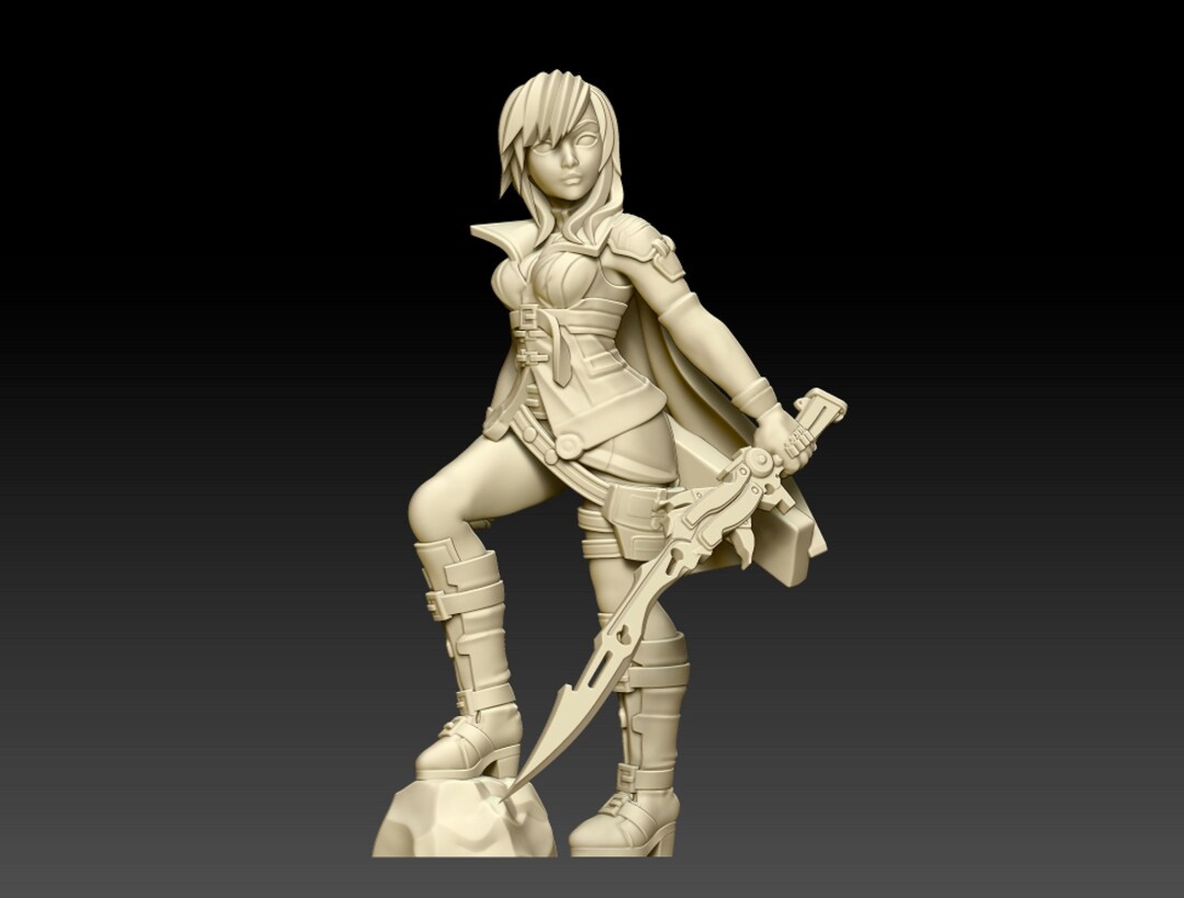 Lightning Fantasy Miniature Dungeons and Dragons Dnd Miniature Tabletop ...