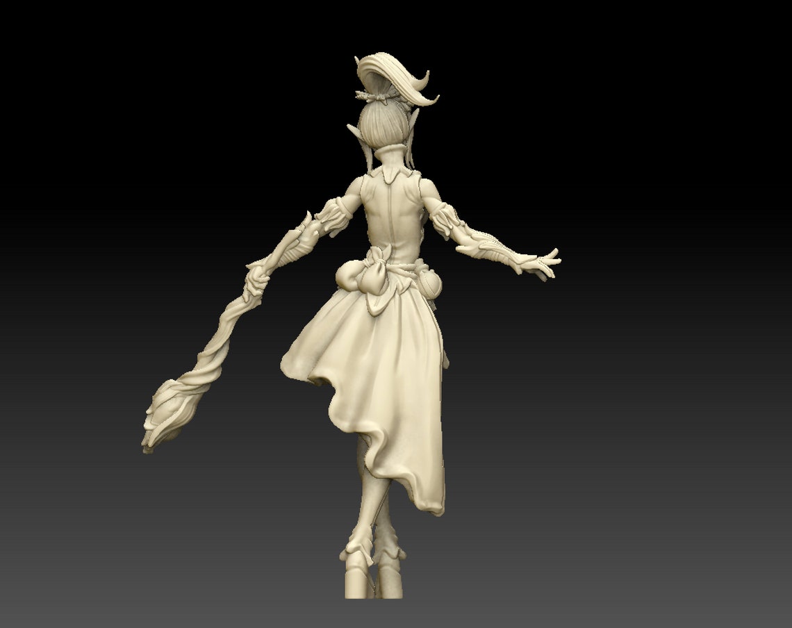 Eladrin Spring Fantasy Resin Miniature Dnd Miniature - Etsy