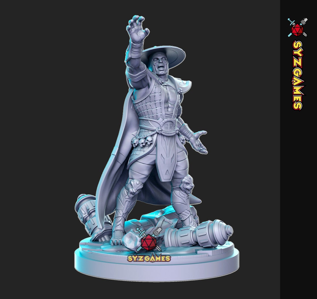 Raiden | Resin Miniature | Sci-fi Miniature | Dnd Miniature | RPG ...