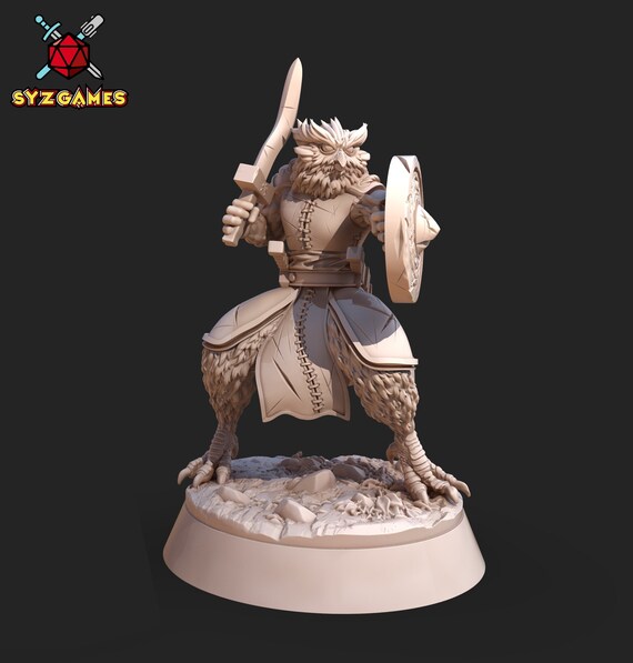 Finn Fantasy Resin Miniature Dnd Miniature RPG - Etsy