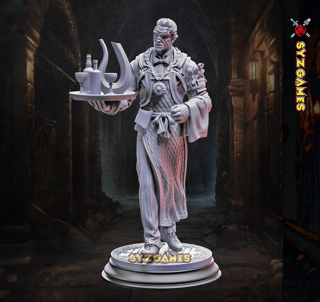 Vampire Vintner-aimar Batteaux Fantasy Miniature Dungeons and Dragons ...