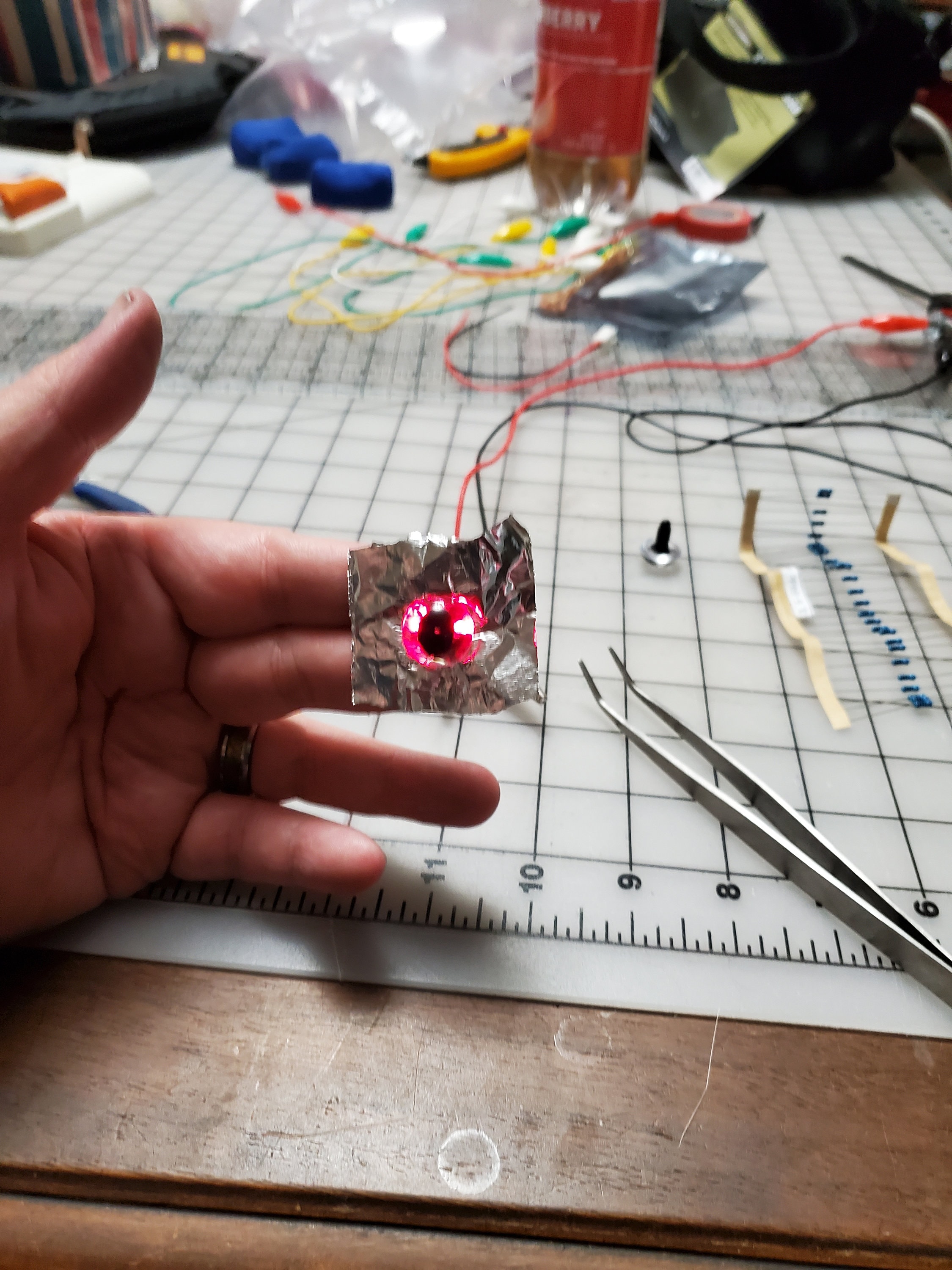 Custom LED Lit Eyes - Etsy