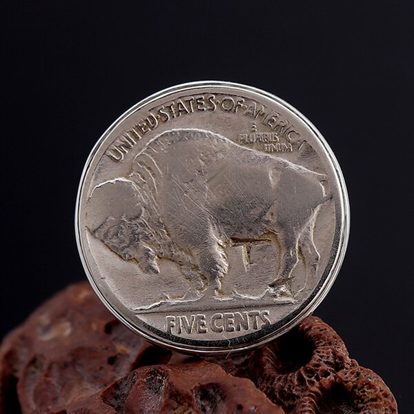 Buffalo Coin Ring - Etsy